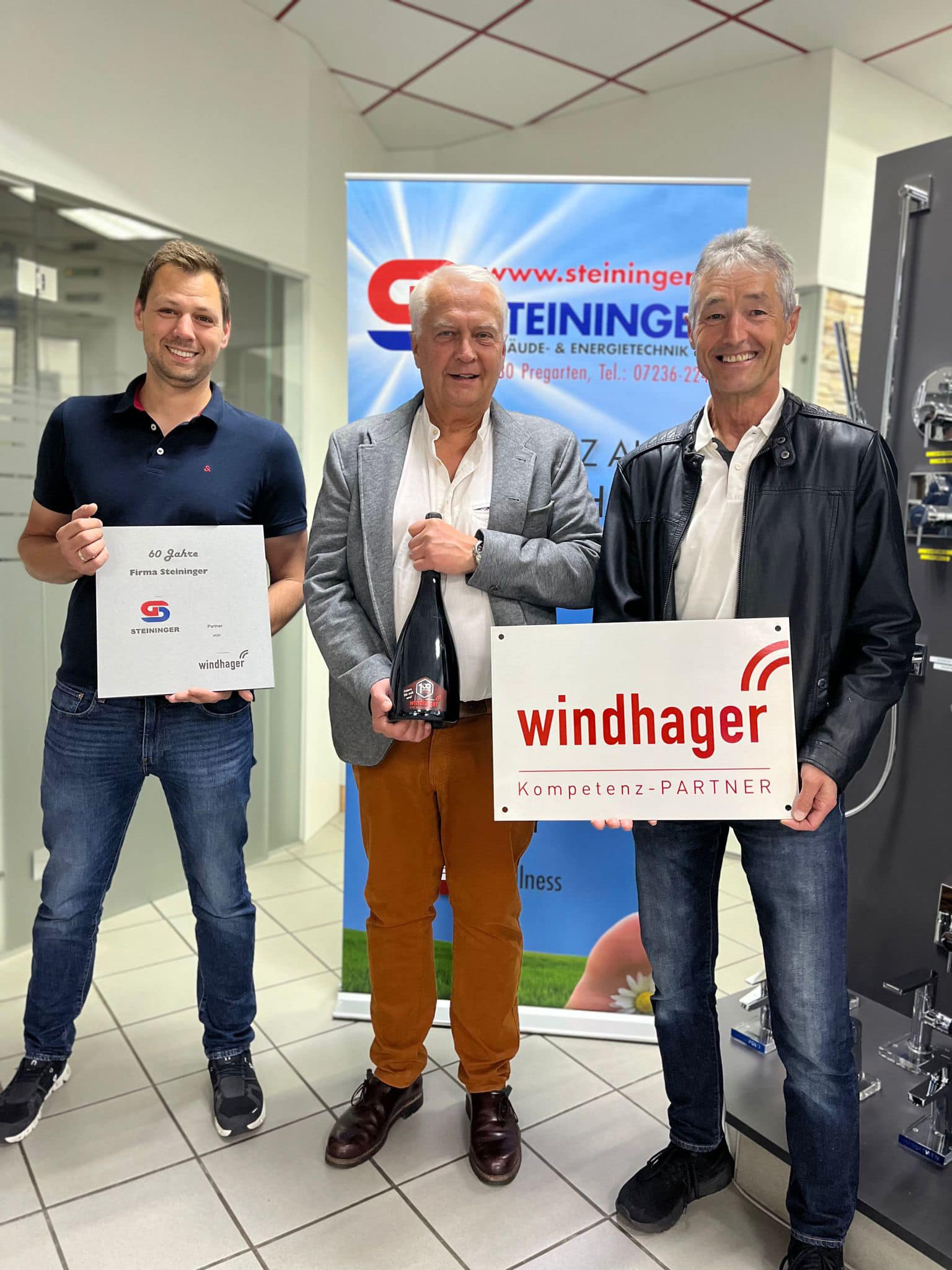 Teamwork mit Windhager - Steininger
